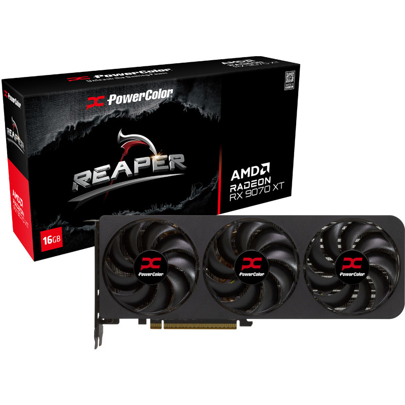 PowerColor Reaper AMD Radeon RX 9070 XT 16 Go - InfomaxParis.com