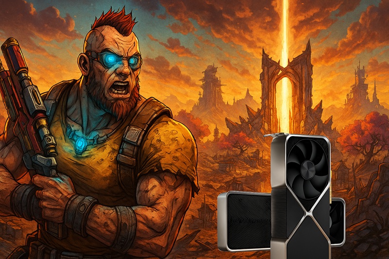 Bundle Borderlands 4 + RTX 50 : offre exclusive NVIDIA chez Infomax Paris